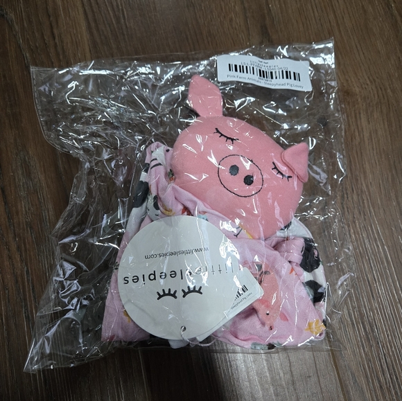 Little Sleepies | Toys | Nib Little Sleepies Pig Lovey | Poshmark
